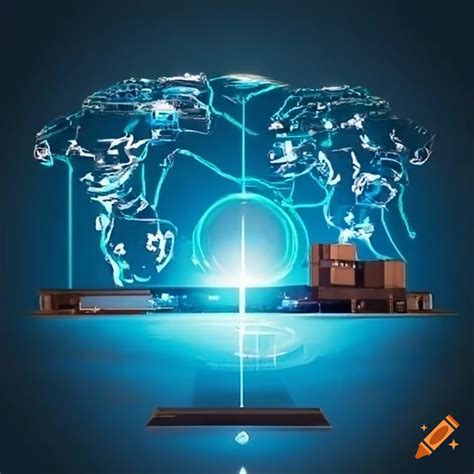 Supply Chain Management Concept On Craiyon