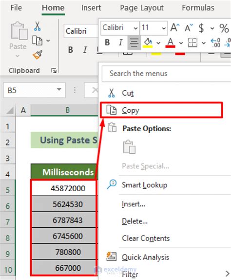 How To Convert Milliseconds To Seconds In Excel 2 Quick Ways