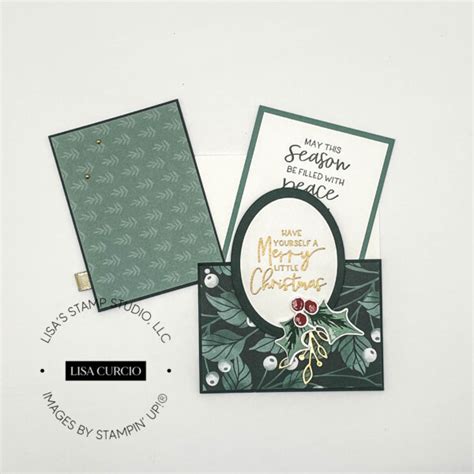 Create This Interactive Handmade Hinge Card For Christmas