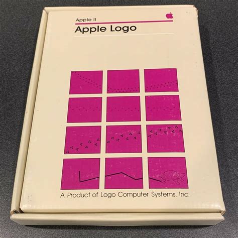 Apple Logo Programming Language Complete In Box Apple Ii Iie 2 Vintage