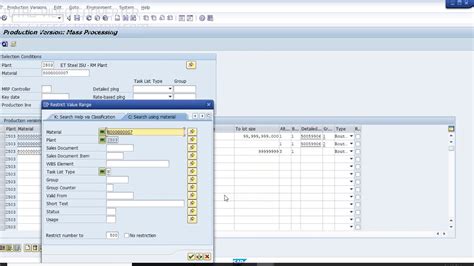 Display Production Version Tcode Sap At Charles Dean Blog