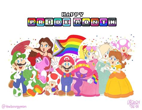 Thebourgyman Birdo Luigi Mario Pauline Mario Princess Daisy