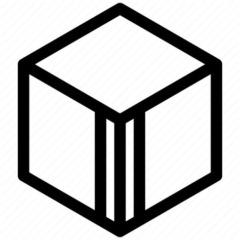 Cube Square Geometric Shape Box Perspective Icon Download On