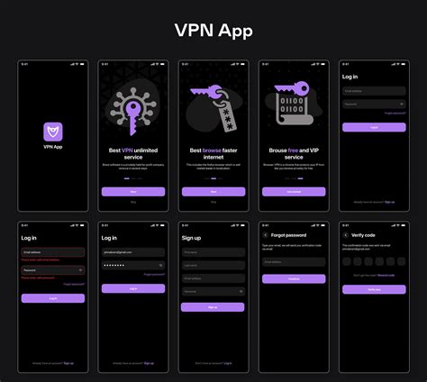 FlowVPN UI Template OpenVPN App In Flutter Secure VPN App Template