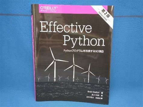 やや傷や汚れありEffective Python 第2版 ブレットスラットキンの落札情報詳細 ヤフオク落札価格情報 オークフリー