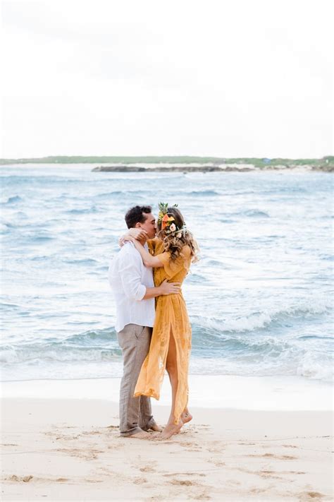 Hawaii Beach Engagement Shoot Popsugar Love And Sex Photo 12