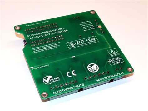 CH Traffic Light Controller Arduino Based Programmable Board Electronic Nuts Supplier Of PWM