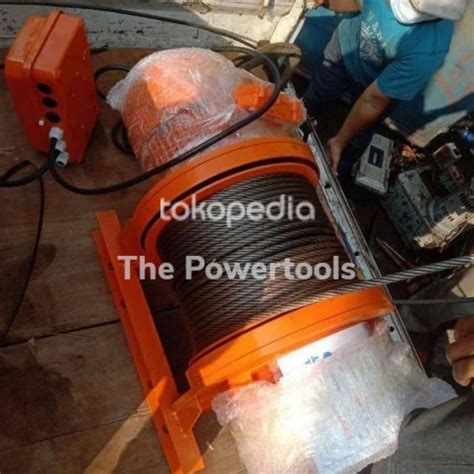 Promo Nagasaki Electric Hoist Winch 5 Ton X 100 Meter Katrol Listrik