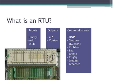 PPT Application Of A RTU For Load Tap Changer Monitoring And Control PowerPoint Presentation