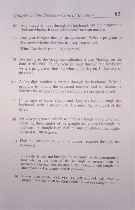 Solved If If Else Nested If Elses A What Would Be The