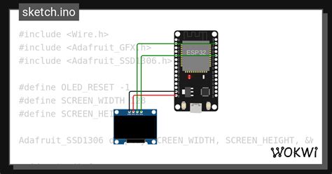 Oled Hello World Wokwi Esp32 Stm32 Arduino Simulator Oled Hello World Wokwi Esp32 Stm32 Arduino Simulator