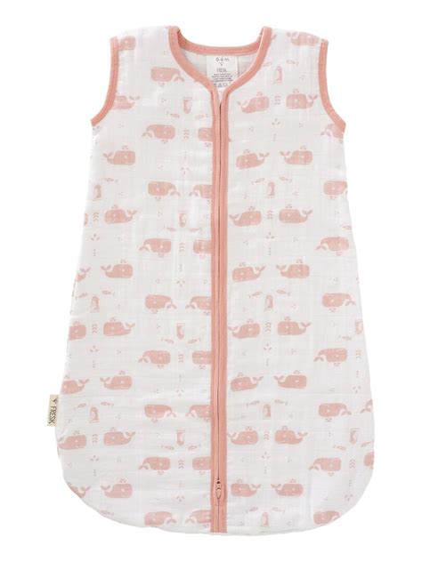 Gigoteuse légère en coton TOG 1 1 baleine rose 6 12 mois Rose