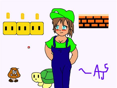 Luigi Gender Bender By Kj0708 On Deviantart