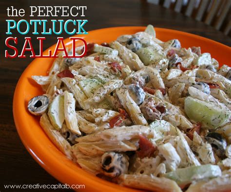 Capital B The Perfect Potluck Pasta Salad