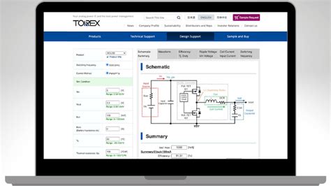 Torex Dc Dc Simulation And Comparison Tools