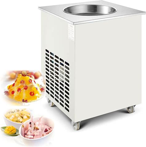 Jp ロールアイスクリームメーカー 業務用電気フライドヨーグルトアイスクリームロールマシン アイスクリームミックス