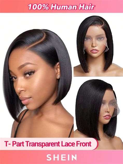 Short Bob Wig T Part Side Part Bob Wigs Lace Frontal Cuticle Aligned