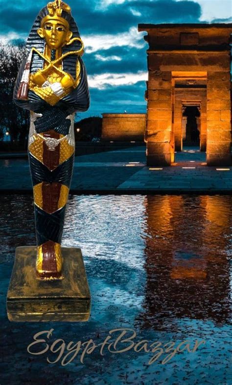 Egyptian King Tut Statue Sculpture Statue Of Tutankhamun Collectibles