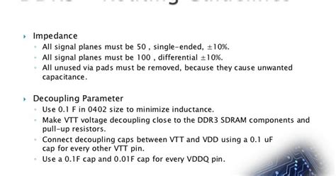 Pcb Designer Ddr3 Routing Guidelines