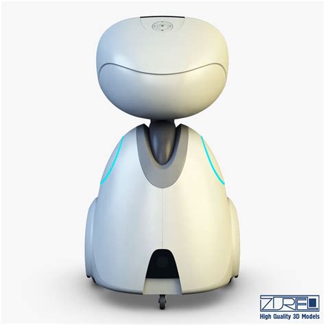 Buddy Robot White V 1 3d Model 39 Max Fbx Obj Unknown Free3d