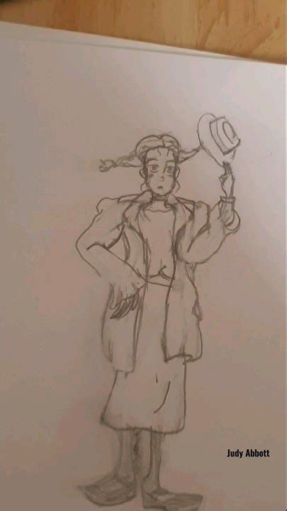 رسم جودي ابوت Judy Abbott Draw Nicl Drawing Youtube