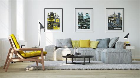 25 Gorgeous Yellow Accent Living Rooms
