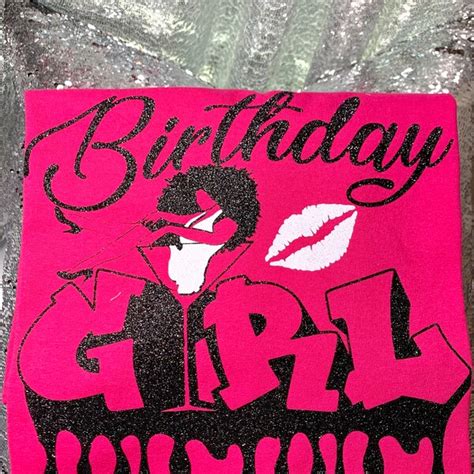 Birthday Girl Drip Diva Party Cut File Heel And Martini Glass