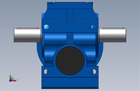 S97zp蜗轮蜗杆减速机 S97 1761 M6 Ab P160 Solidworks 2018模型图纸下载 懒石网