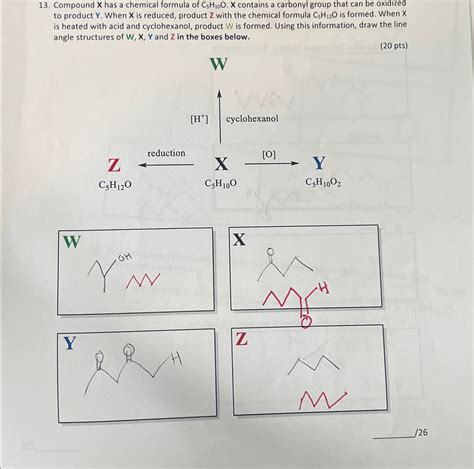 Solved Compound X Has A Chemical Formula Of C5H10O X Chegg