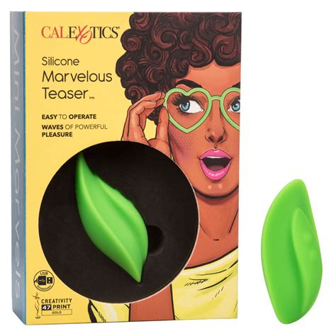 Calexotics Mini Marvels Silicone 10 Function Marvelous Teaser Travel