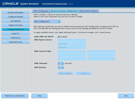 Configure The Sp Network Osa Netra Server X5 2 Administration Guide