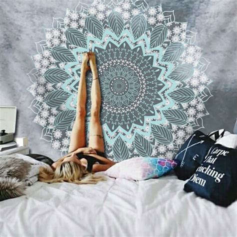 Ulticool Mandala Pastel Hippie Bohemian Wandkleed 200x150 Cm