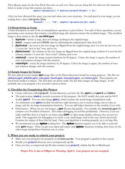 I Am Given A Project In C Language That Reads The