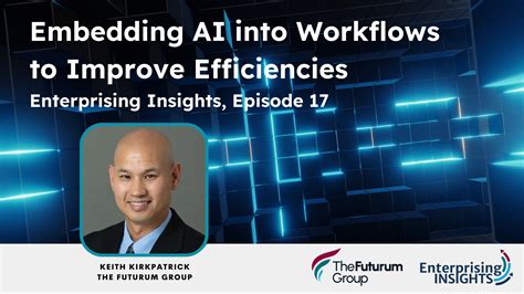 Embedding Ai Into Workflows To Improve Efficiencies Futurum