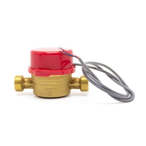 Pulse Mechanical Hot Water Flow Meter Hot Water Meter And Hot Flow Meter