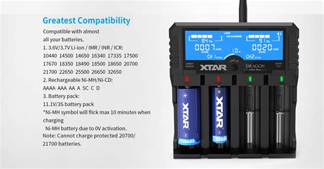 XTAR DRAGON VP4 Plus Charger XTAR