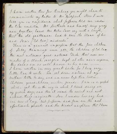 Letter From Ellen Wayles Randolph Coolidge To Joseph Coolidge October