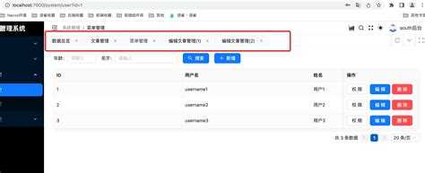 关于带参数的多页签问题 Issue 62 southliu react admin GitHub