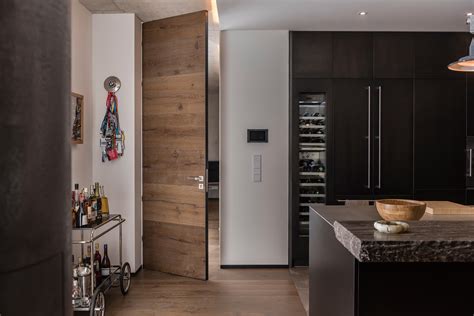 Moderne Innentüren zargenlose Türen FLAT Parkett belegt Architonic