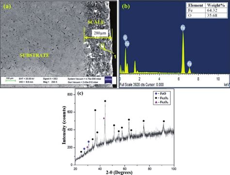 A Sem Micrograph B Eds Spectrum Corresponding To Location 1 And