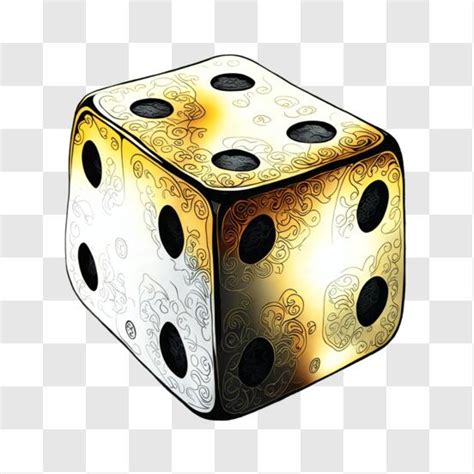 Gold Dice Png