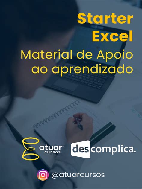 Apostila Starter Excel Pdf Botão Ctrl Microsoft Excel