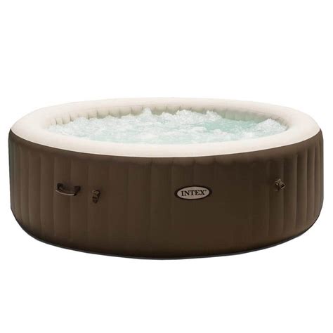 Intex Intex Purespa Bubble Massage 6 Person Inflatable Hot Tub Spa With