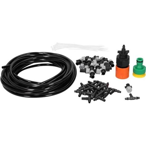 Kit D Irrigation À Goutte Système Tubes D Irrigation De Pieds Avec Buse Réglable Goutteur