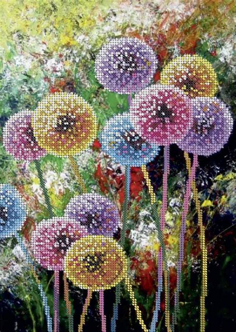 Схема для Вишивки Бісером А4 К 921 Кульбабки — Купить Недорого на Bigl Ua 1817728283