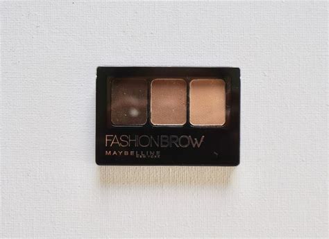 Maybelline Fashion Brow 3d Palette In Light Brown Review Swatch Price