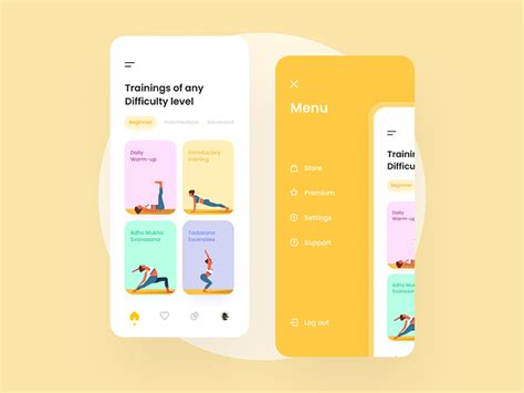 Workout Mobile App By Dmitry Lauretsky For Ronas It Ui Ux Team On