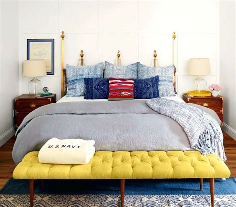 Chambre Jaune Detail Decoration Cocon Déco And Vie Nomade