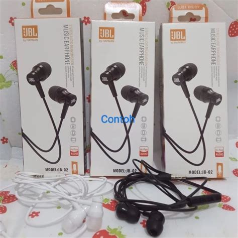 Jual Earphone Jbl Jb Stereo Music Extra Bass Headset Heandfree Suara Super Baass Shopee