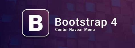 Cara Membuat Menu Navbar Center Pada Bootstrap